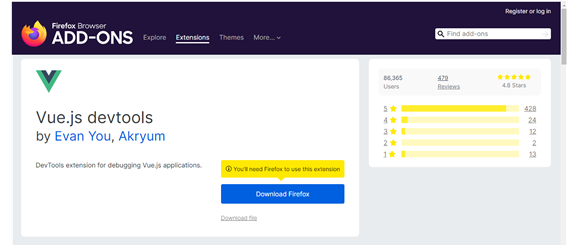 آموزش فریمورک Vuejs راهنمای نصب و نحوه کار با ابزار Vuejs Devtools