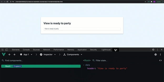 آموزش فریمورک Vuejs راهنمای نصب و نحوه کار با ابزار Vuejs Devtools